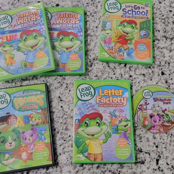 Leapfrog | Toys | Leapfrog Educational Dvd Set Green | Poshmark